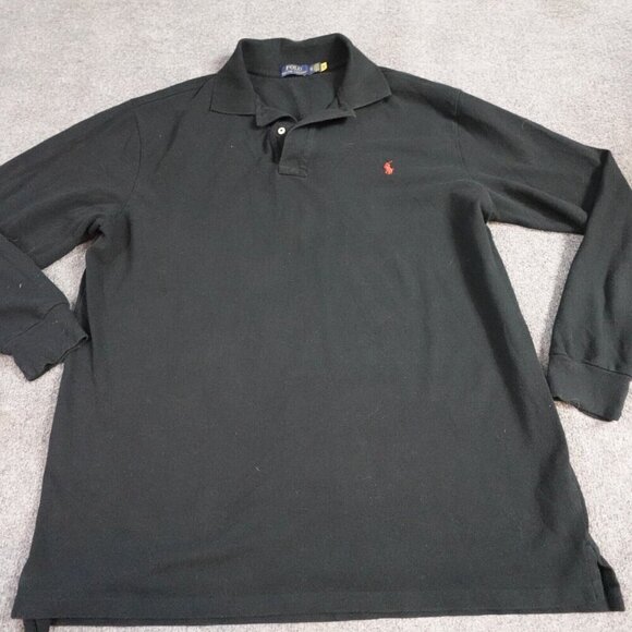 Polo Ralph Lauren | Shirts | Polo Ralph Lauren Polo Shirt Xlt Black ...